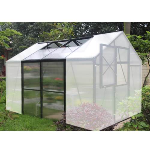 6' 6" Greenhouse Extension for Grow More GM10 backyard greenhouse kits ...