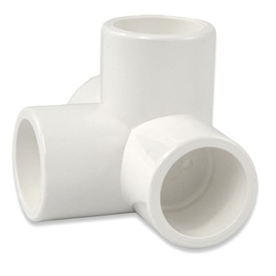 PVC Fitting - 4 Way Elbow Connector #PB